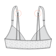 The Convertible Plunge Bralette in Black (Front-Closure Bra) – Liberare